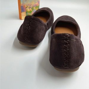 Lucky Brand | Shoes | New Lucky Brand Emmie Ballet Flats Suede Leather ...